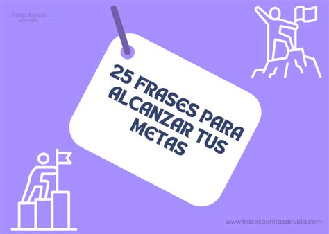 25 Frases Para Alcanzar Tus Metas Frases Bonitas De Vida