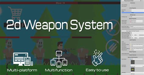 2d Weapon System Systems Unity Asset Store