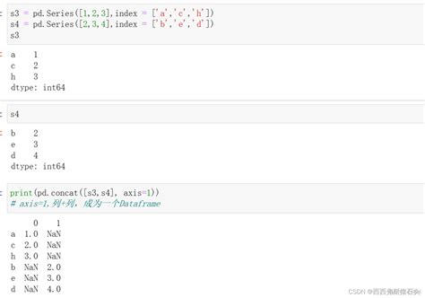 Python的dataframe中如何将两列拼接为一列 Dataframe两列合并mob64ca1411a6fc的技术博客51cto博客