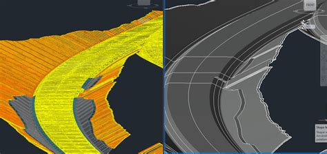 Creating A Surface From Multiple Polyface Meshes Triangles Connect From The Wrong Elevation