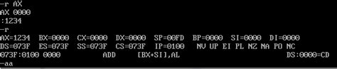 【汇编语言】实验1 查看cpu和内存，用机器指令和汇编指令编程cpu和内存的实验程序 Csdn博客