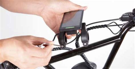 The LCD Displayer Installment Guide NAKTO BIKES