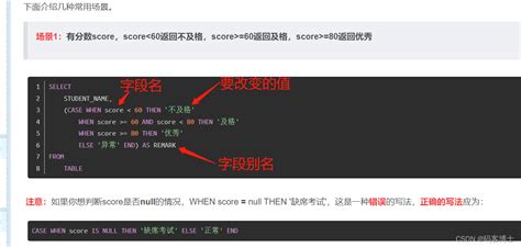 Sql之case When：对数据库查询的字段信息转换plsql 使用case When修改字段 Csdn博客