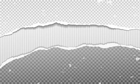 찢어진 찢어진 부드러운 그림자와 수평 회색과 흰색 사각형 종이의 찢어진 조각 텍스트의 배경입니다 벡터 일러스트레이션 0명에 대한 스톡 벡터 아트 및 기타 이미지 Istock