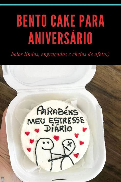 Bolo Bento Para Namorados Bolos Engraçados De Aniversário Bolo