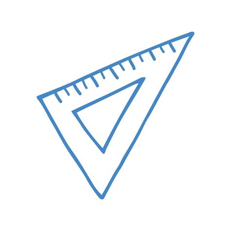 Premium Vector Protractor Line Icon Geometry Angle Measurement Symbol