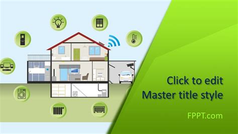 Free Smart Home Powerpoint Template Free Powerpoint Templates
