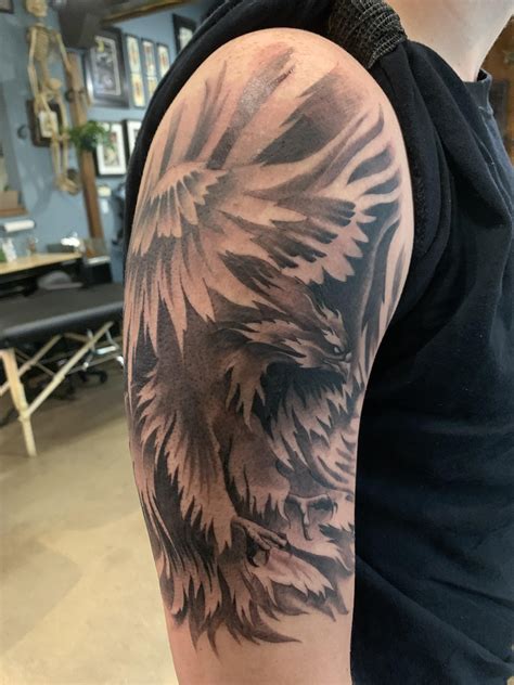 Phoenix Half Sleeve Tattoos 60 Phoenix Tattoos Rise Of A