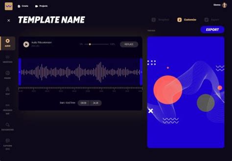 Free YouTube Music Visualizer Audio Waves For Any Track