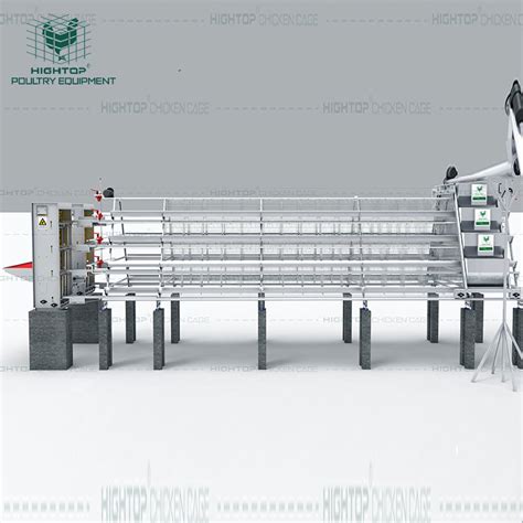 Hightop A Type Layer Farming Equipment Automatic Laying Hens Egg Layer