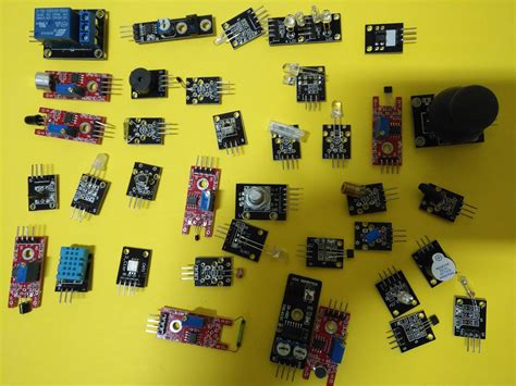 Geek Solution Pack De 37 Sensores Y Módulos Para Arduino