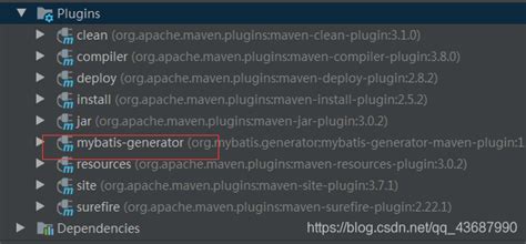 Idea 不显示 Maven 插件 Mybatis Generator 解决为什么mean没有显示mybatis Csdn博客