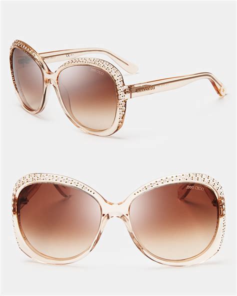 Jimmy Choo Crystal Sunglasses At George Farrow Blog