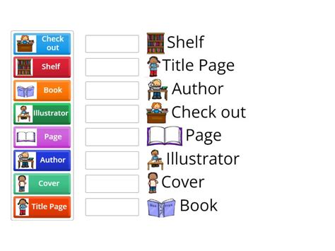 Library Memory Games Match Up