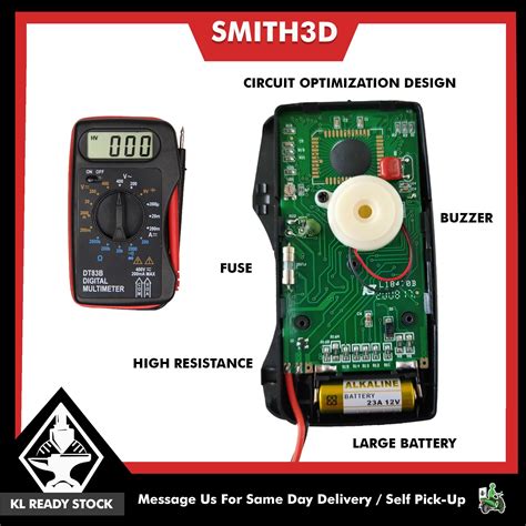Digital Multimeter Diagram