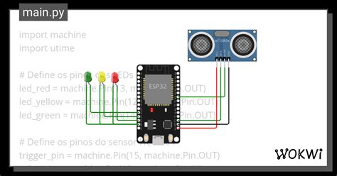 Sinaleiro Sensornf Wokwi Esp32 Stm32 Arduino Simulator