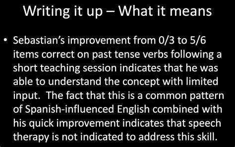 Dynamic Assessment Examples