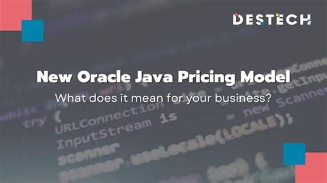 Destech On Linkedin Java Oracle Licensing Softwarelicensing