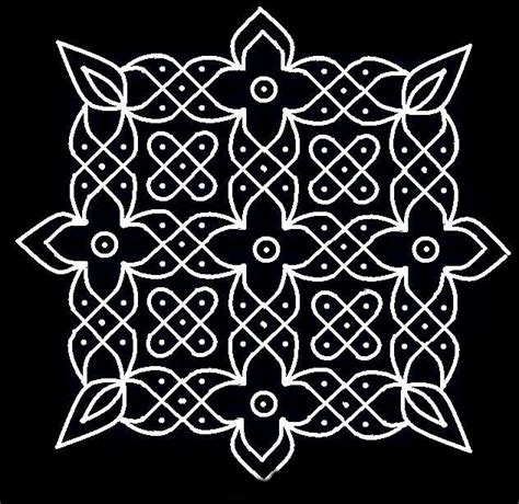 10 புள்ளி கோலங்கள் 10 Pulli Kolangal