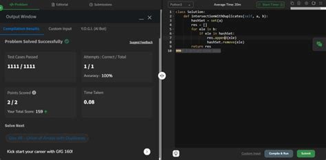Dsa Codingchallenge Problemsolving Python Hashsets Learningneverstops Yashwanth Achari
