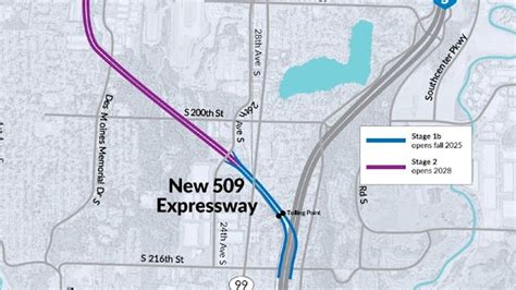 Tolls On Sr 509 Expressway In Seatac To Begin Sept 29