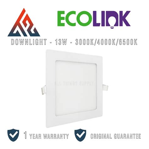 Jual Lampu Ecolink LED Downlight Inbow 13 Watt Kotak 13W 13 Watt 13Watt Shopee Indonesia