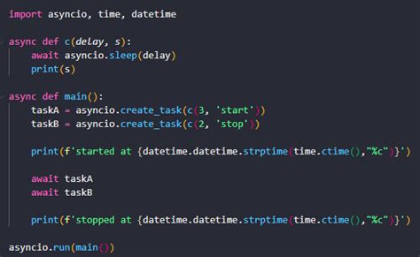 Python Async Await Example Devrescue