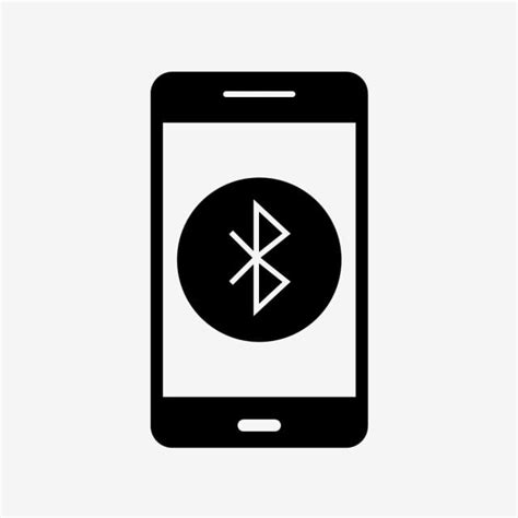 Vector Bluetooth Mobile Application Icon Mobile Icons Application
