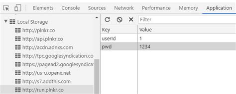 Web Snippets Local Storage In The Browser