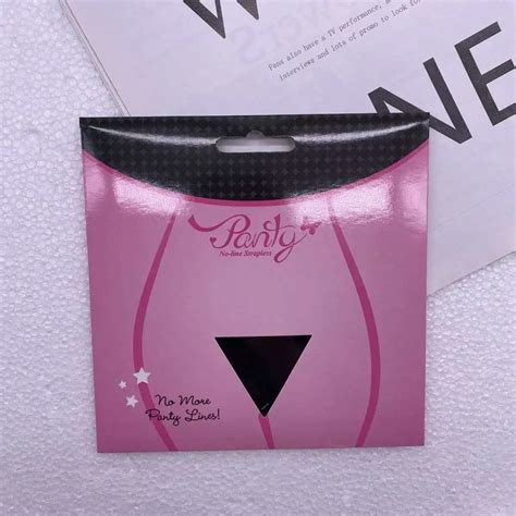 Women Reusable Adhesive Thong C String Thong Invisible Panty Heart