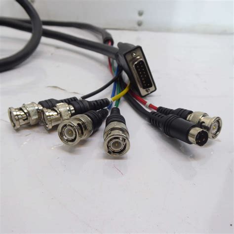 Câble Moniteur Vidéo Rgbhv Bnc Vers Db15 7 Mètres Recyborg