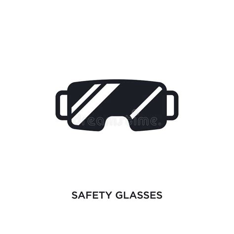 Safety Glasses Symbol Stock Illustrations 13198 Safety Glasses