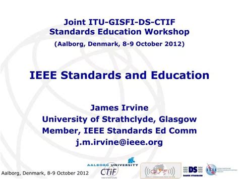 PPT IEEE Standards And Education PowerPoint Presentation Free Download ID