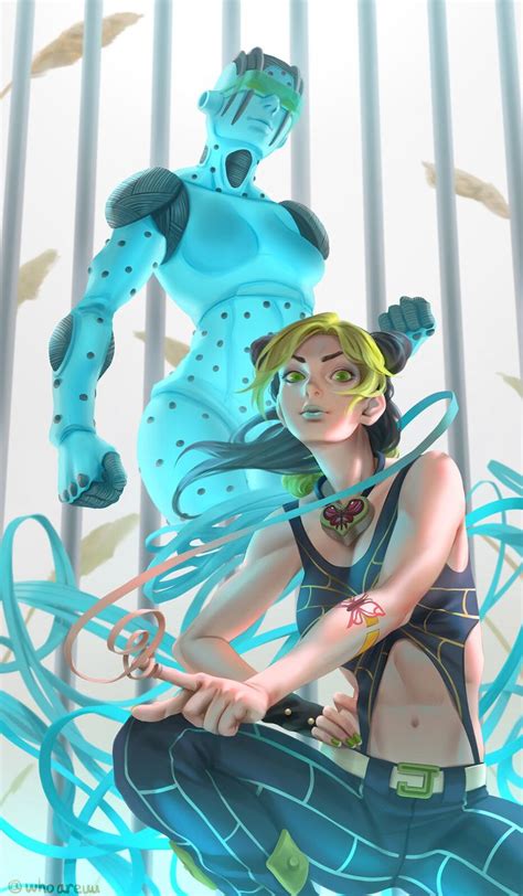 Kujo Jolyne WHO Jojo Bizzare Adventure Jojo Bizarre Jojo Anime