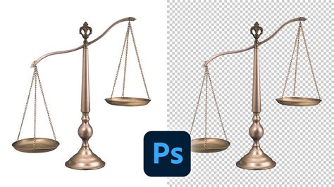 Как быстро удалить белый фон с картинки в фотошопе Youtube