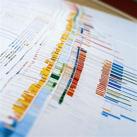 Ai Generated Detailed Gantt Chart With Clear Milestones Premium Ai Generated Image