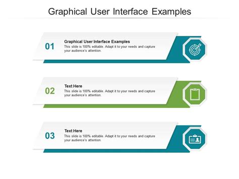graphical user interface examples ppt powerpoint presentation summary