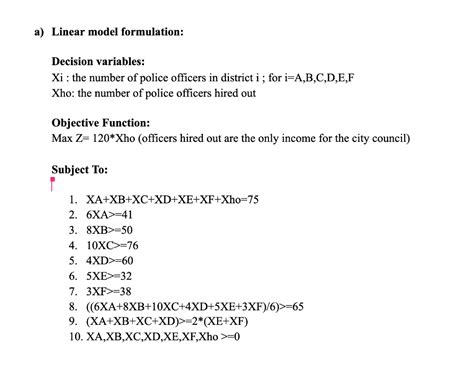 Solved Please Solve This Using Lingo Program Show The Sets
