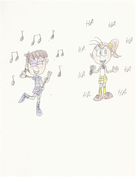 At Luna And Luan Loud By Mastergamer20 On Deviantart