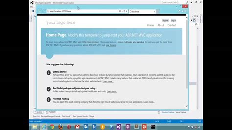 Asp Net Mvc 4 Youtube