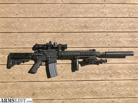 Armslist For Sale Colt Mk12 Mod 1 Upper W Aem5 Silencer