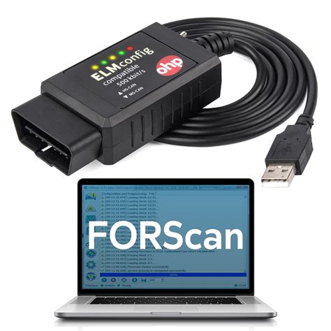 Ohp Elmconfig Fors Can Elm327 Based Obd2 To Usb Programming Cable Diagnostic Scan Tool With Ms