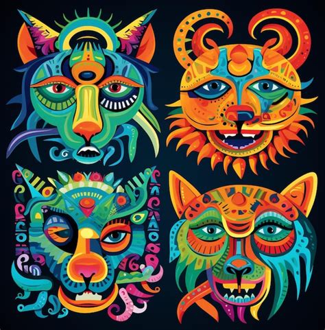 Premium Photo Seamless Wallpaper With Pattern Irregular Linear Shapes Stained Glass Effect