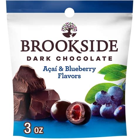 Brookside Dark Chocolate Acai And Blueberry 2 Lb Multicolor