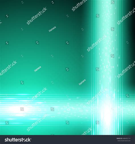Stream Binary Code Eps10 Vector Blue Stock Vector Royalty Free 688492114 Shutterstock