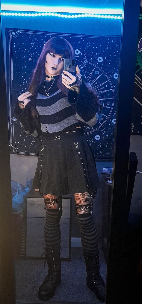 A Goth Femboy A Day Keeps The Demons At Bay Ill Fight Them ️‍🔥 R