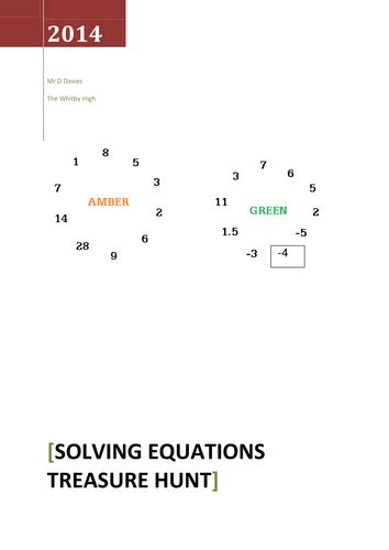 Solving Equations Unknown Both Sides And Brackets Teaching Resources