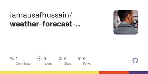 github iamausafhussain weather forecast webapp
