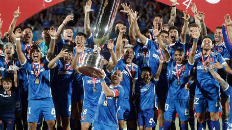 Universidad De Chile Celebra Victoria En La Copa Chile 2024 Chile