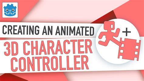 Setting Up An Animated 3d Character Controller Godot 4c 🇬🇧 Tutorial Youtube